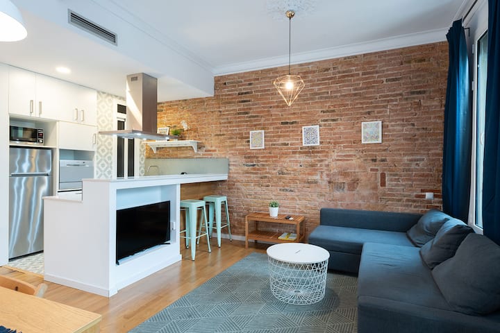 Bright And Cozy Flat In The Heart Of The City - Barcelona