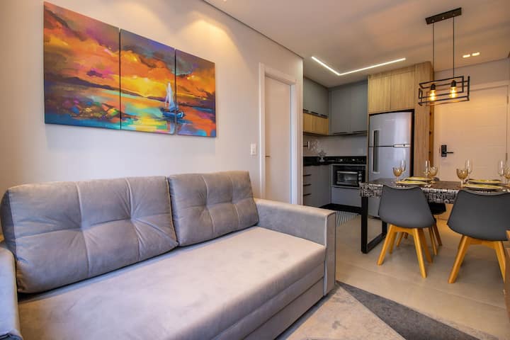 Pos82b - Charmoso, Climatizado, Garagem, Wi-fi - Balneário Camboriú