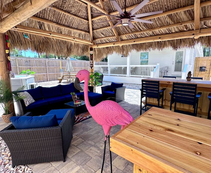 The Groovy Grouper |Pet Friendly|hot Tub|tiki Hut - Grayton Beach, FL