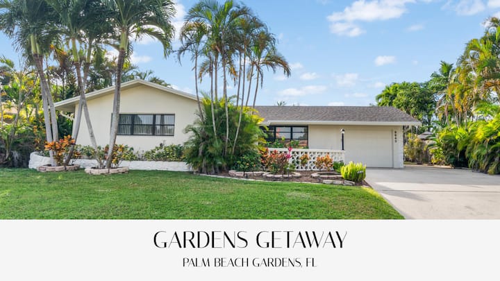 Family Retreat Near Beach/downtown/pga - King Bed - North Palm Beach, FL