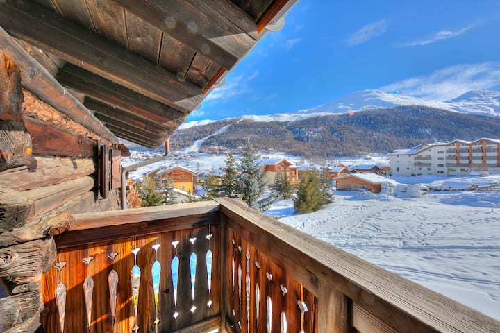 Chalet Lidia Ski In-ski Out 50m - Happy Rentals - Livigno