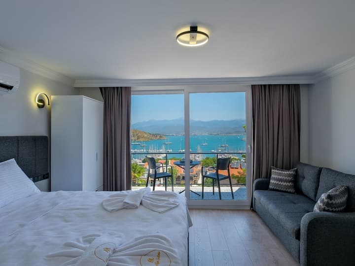 Miralya Suites - Deniz Manzaralı Oda - Fethiye