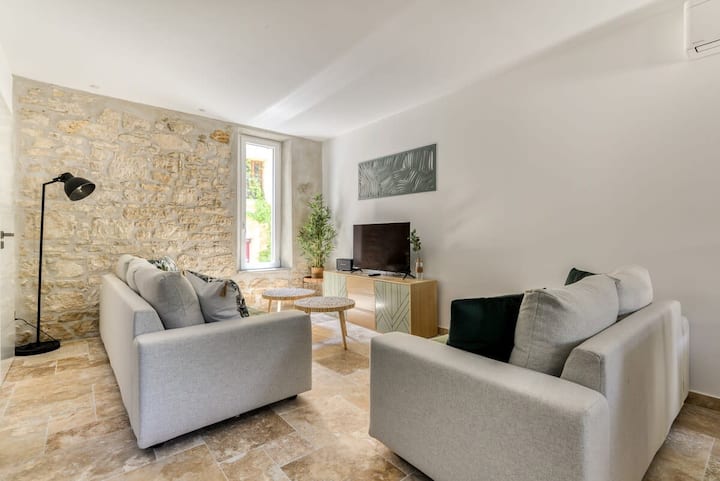 L'effet Mer | 10 Pers | Maison De Charme - Wifi - Sigean