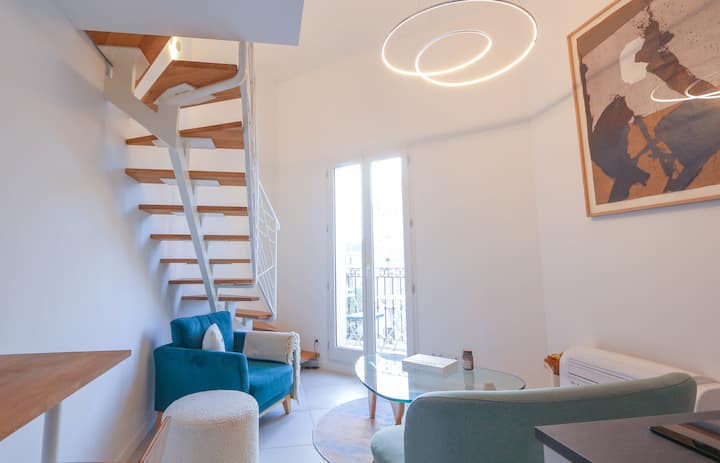 T3 Proche Gare Clim Et Balcon En Centre-ville - Cannes