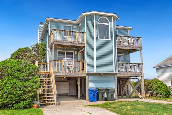 7074 Seashells And Sunsets * 3 Min Walk To Beach - Nags Head, NC