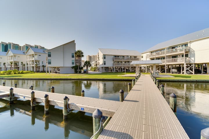 Orange Beach Condo W/ Dock: Boater's Paradise! - Orange Beach, AL