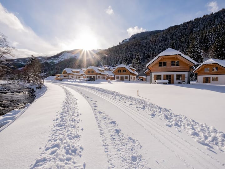 Chalet Avec Terrasse, Sauna Et Spa Extérieur - Donnersbachwald