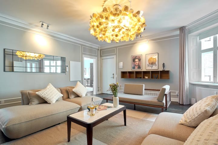 Exclusive 4br Flat W/balcony & Bathtub In Cph City - Kopenhagen