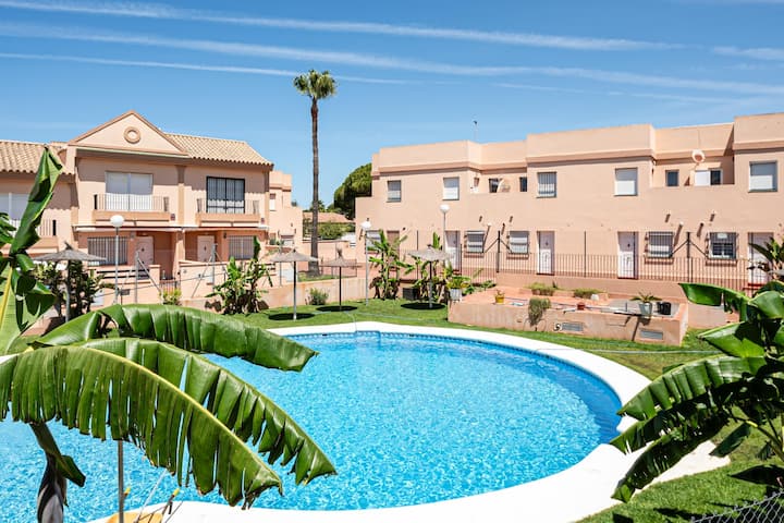 Apartamento Económico En La Barrosa Con Piscina - Chiclana de la Frontera