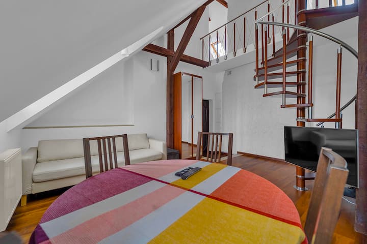 Rynek Nowego Miasta Two-level Apartment - Varsavia