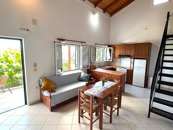 #1 - 2 Pièces + Mezzanine + Jardin - Lefkada