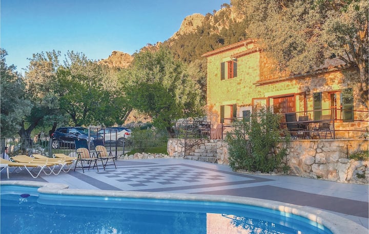 Nice Home In Estellencs With Kitchen - Puigpuñent