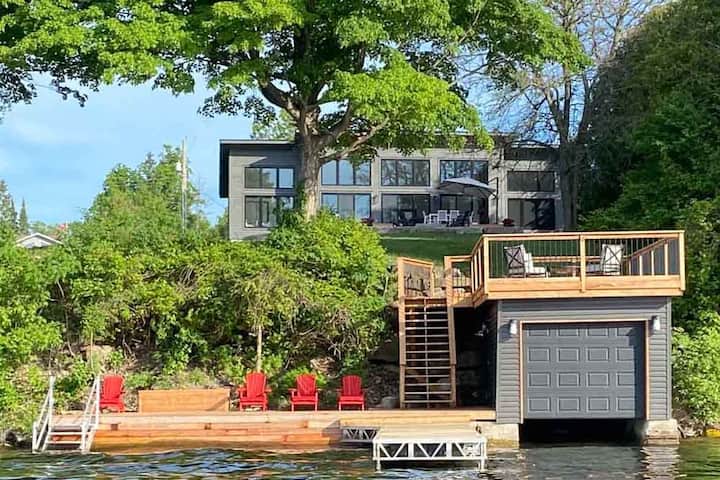 Luxury Sturgeon Lake Cottage W/ Gym, Steam Shower - Fenelon Falls