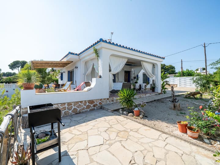 Maison Méditerranéenne Avec Vue Mer à 130m Plage - L'Ametlla de Mar
