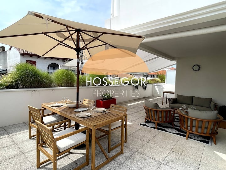Appt Brémontier 2 - Hossegor Centre - Terrasse - Soorts-Hossegor