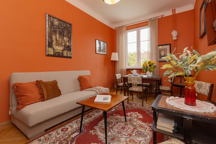 New Town Square 17 | Trendy Apartment | Desk - Warschau