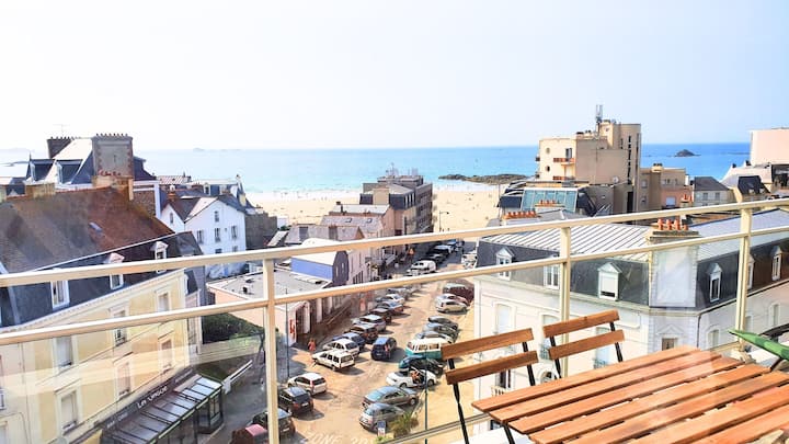 Joli Appartement Avec Vue Exceptionnelle Sur Mer ! - Saint-Malo