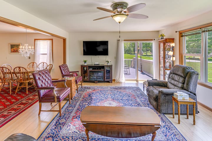 Wfh-friendly Columbiana Vacation Rental W/ Deck! - 里斯本