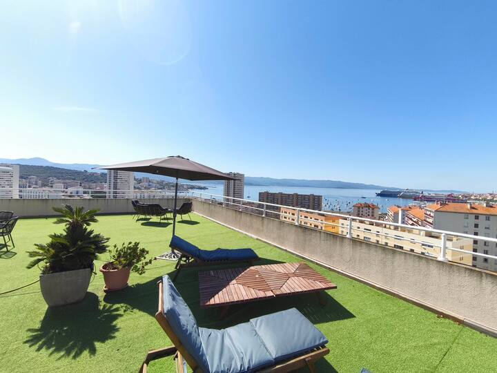 Beau Duplex, Roof Top De 350m2 Vue 360 Ajaccio - Ajaccio
