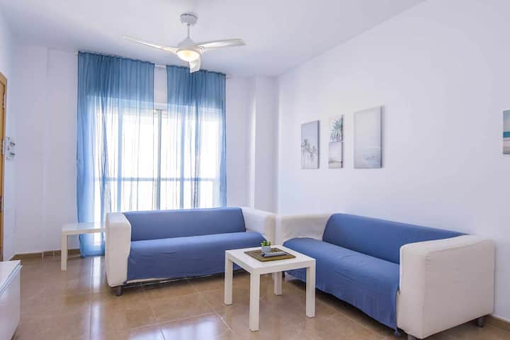 Apartamento Bajel - Céntrico, Cerca De La Playa. - Carboneras