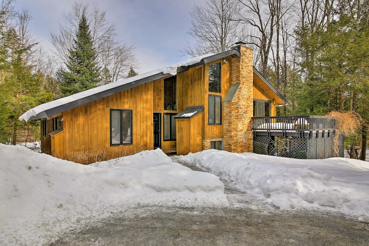 Jamaica Vacation Home W/ Deck: 8 Mi To Skiing! - Jamaica, VT