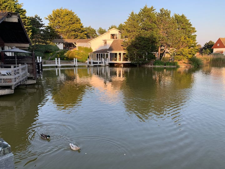 Grande Maison Vue Lac (Clôturé Pour Les Enfants) - Le Touquet