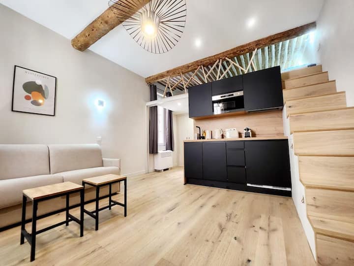 Le Bourgarel - Studio Dans Vieil Antibes - Juan-les-Pins