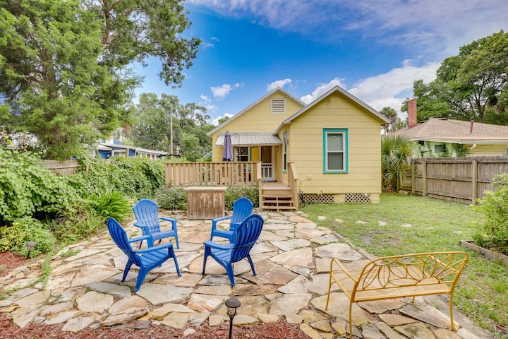 Pet-friendly St Augustine Home: Steps To Downtown! - St. Augustine, FL