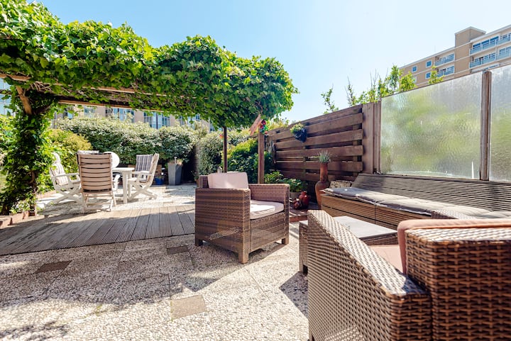 Apartment Garden Bed With Cheap Parking - Zandvoort