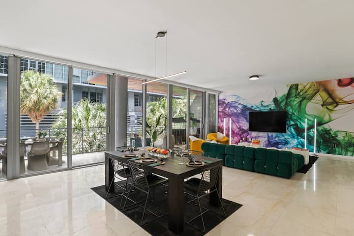 Designer Wynwood 2br  Free Parking  &Balcony - Miami, FL
