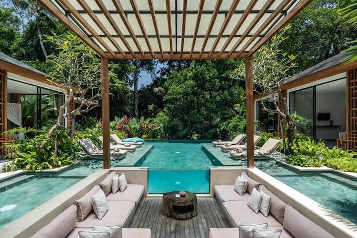 Teva 5br Villa Tropical & Tranquility In Ubud - Ubud