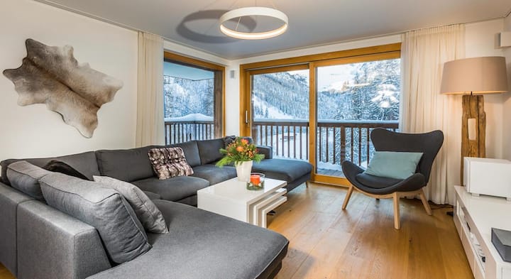 Appartement De Luxe, 3 Chambres Avec Jacuzzi Cha - Grimentz
