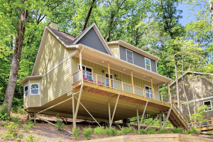 3br Mtn-view House With 2 Fireplaces, Deck, Grill - Clayton, GA