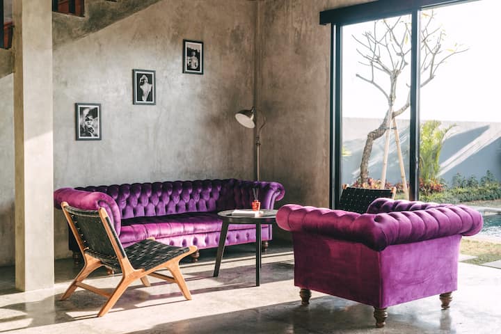 Chic Designer Villa – Steps From Lima Beach - Bali