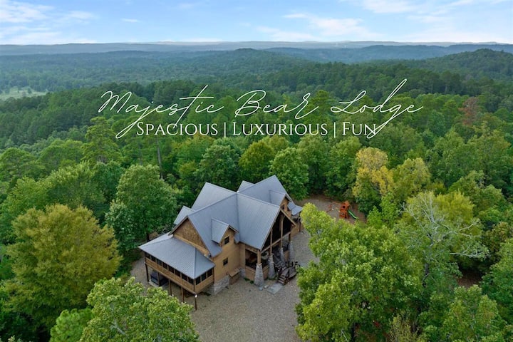 Luxe Cabin | Hot Tub | Game Room | Pet-friendly - Oklahoma