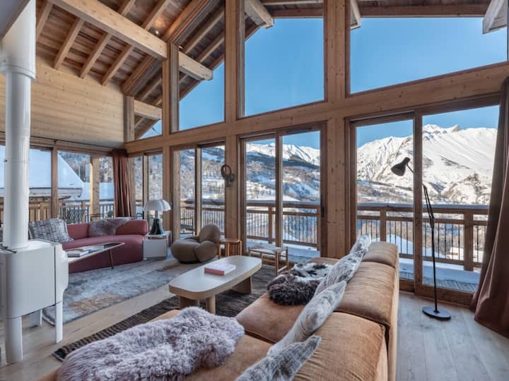 Chalet Neuf à 100 Mètres Du Départ Des Pistes - Les Menuires
