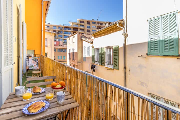 Appartement éLégant Avec Balcon En Vieille Ville - Villefranche-sur-Mer