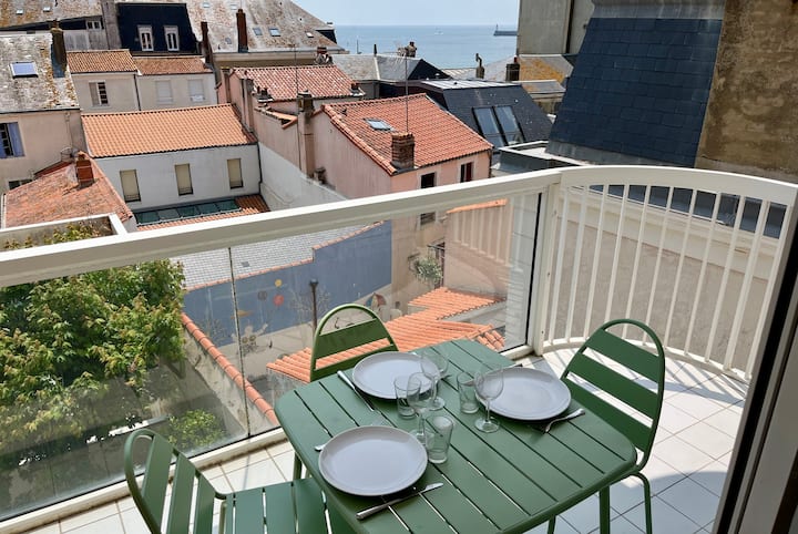 Agréable Appartement Balcon Parking - Les Sables-d'Olonne
