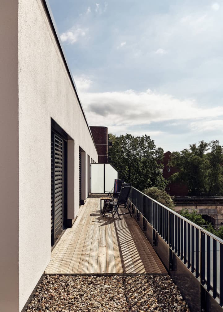Arbio I Makro Penthouse Terrace Apartment - Hamburg