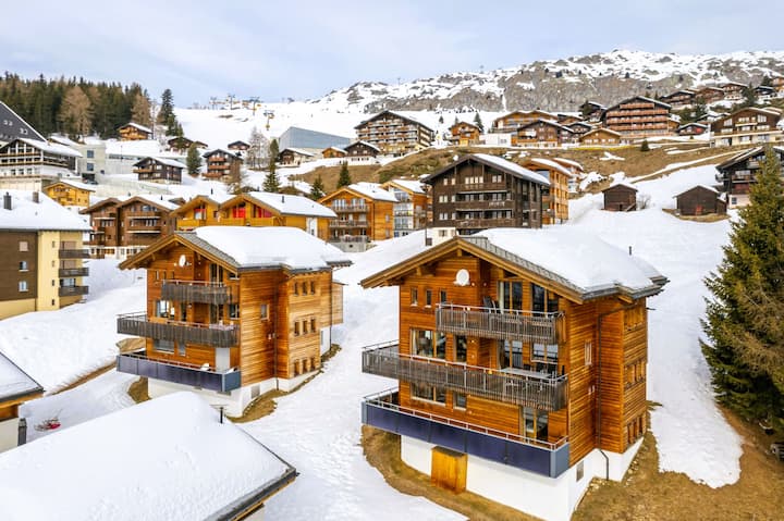 Laackerhof - 7 Zimmer Chalet Mit Sauna - Bettmeralp
