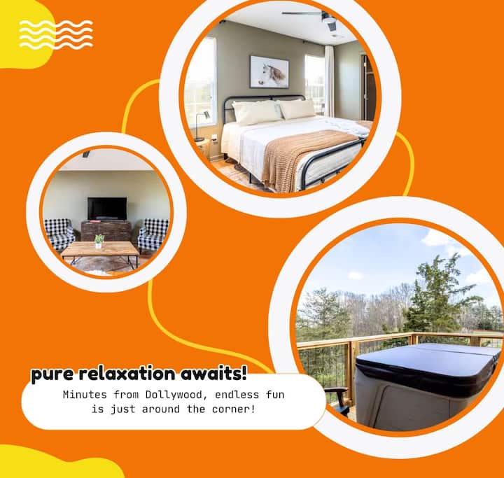 Charming Hideaway Near Dolly W Hot Tub, & Arcade! - Sevierville, TN