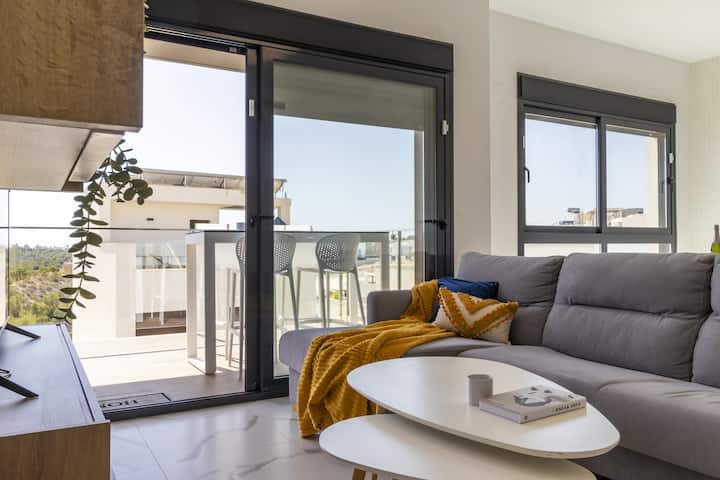 Appartement De Standing Avec Jacuzzi Proche Golf R - San Miguel de Salinas