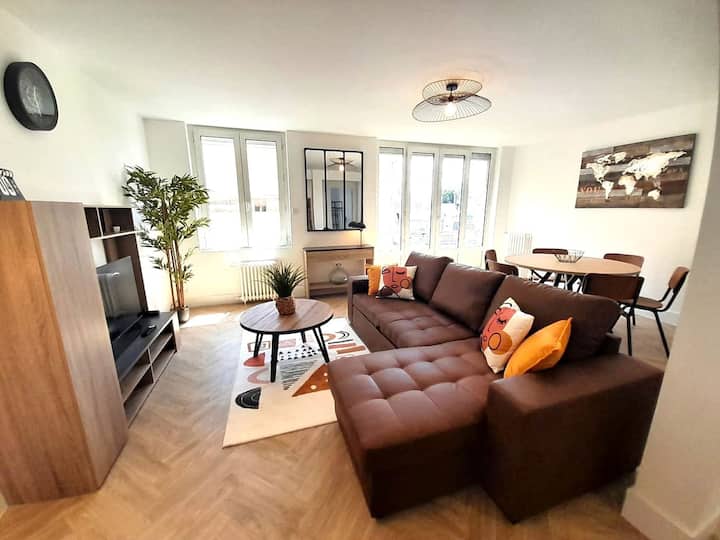 Meublé Cosy-2chb-6 Pers- Wifi- Centre Ville (4) - Châteauroux