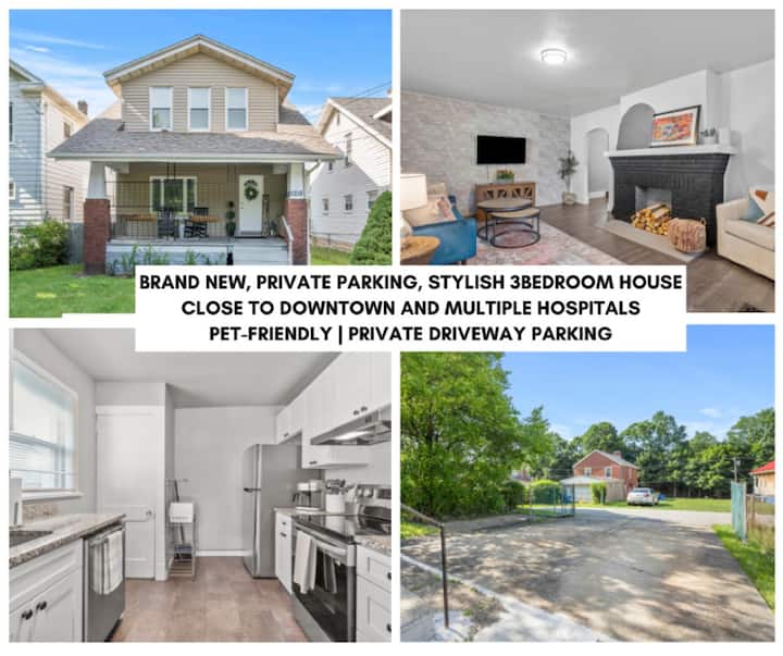 Brand New, Private Parking, Stylish 3bedroom House - Pittsburgh, PA
