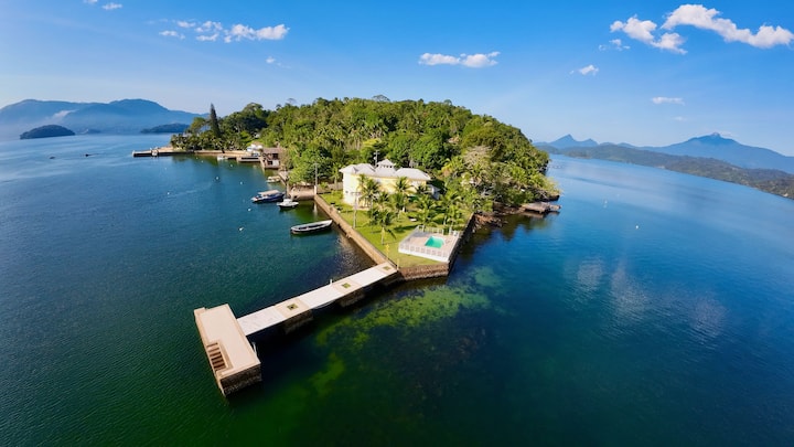 Luxobrasil #Ar26 Ilha Do Cavaco 06 Quartos Aluguel De Temporada - Angra dos Reis