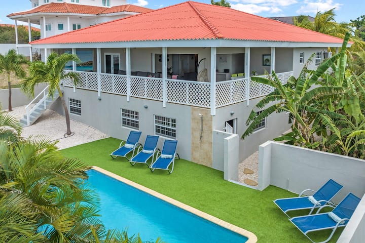 Casa Rubus  Tropical Villa With Lush Garden - Curaçao