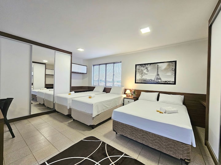 Studio 32 Top 44m² Centro/wifi/garagem - Foz do Iguaçu