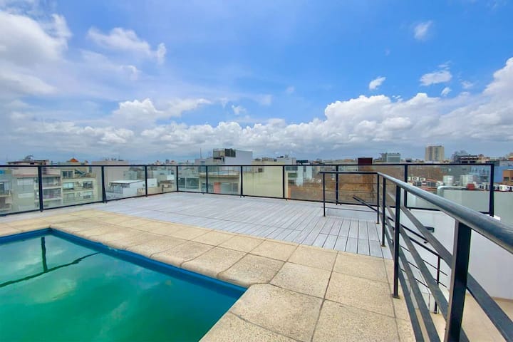 167- Hermoso Estudio Moderno En Palermo Hollywood - Buenos Aires