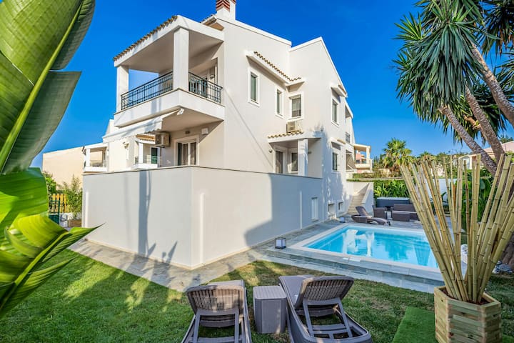 Anastasia Home - Outdoor Pool | Heated Jacuzzi - Corfu