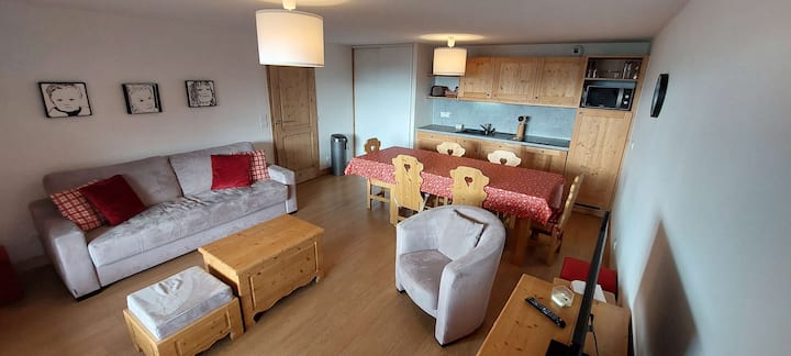 Paradiski Beautiful Renovated Apartment Plan Peise - La Rosière
